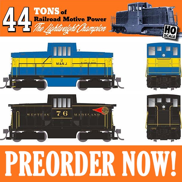 PREORDER Rapido HO Scale 44-Tonner | TOYX, Inc.